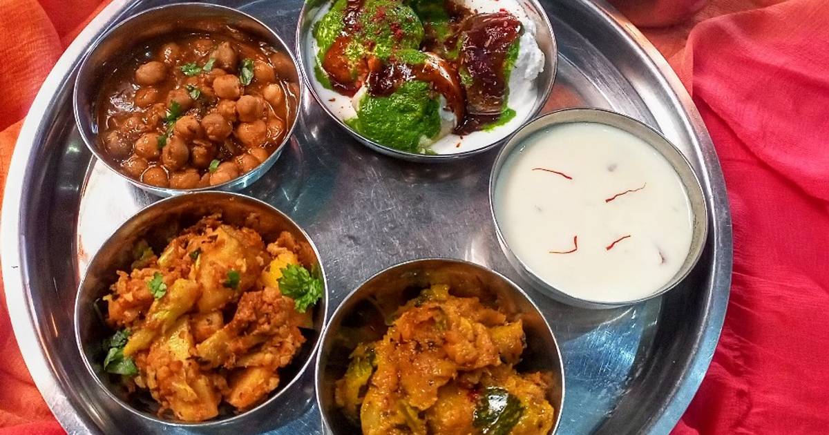 Bhog thali Recipe by Neha Dua - Cookpad