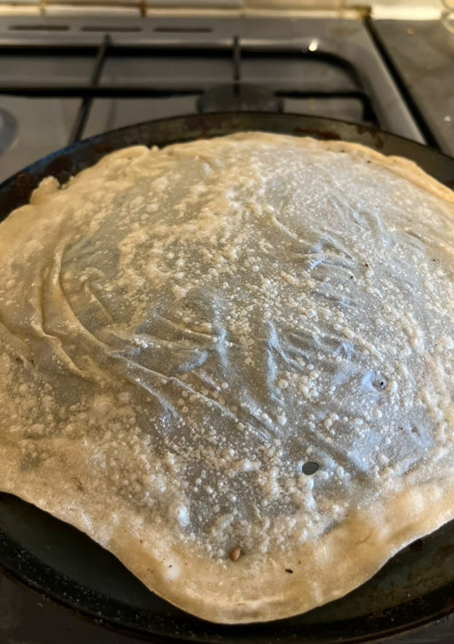 Lebanese Saj Bread Markouk Recipe by Linda L. - Cookpad