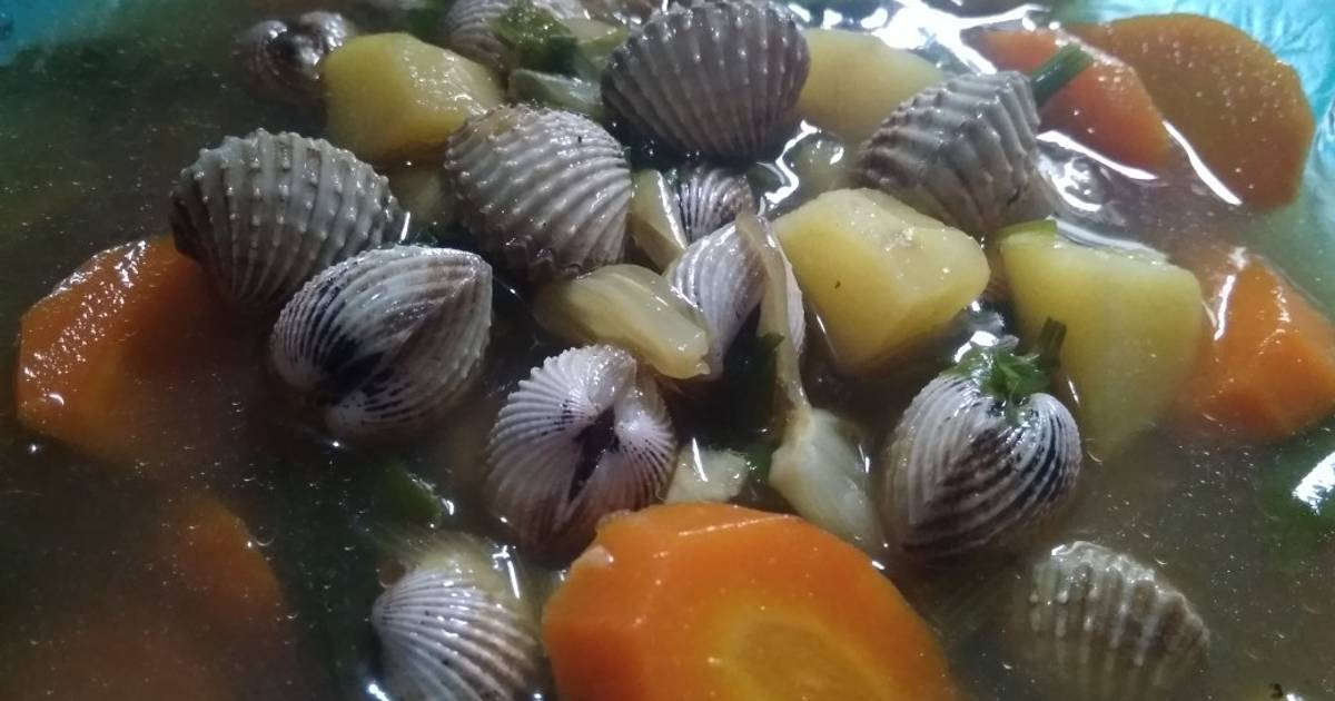 Resep Sup kerang oleh Aspalela Kitchen 👩‍🍳 - Cookpad