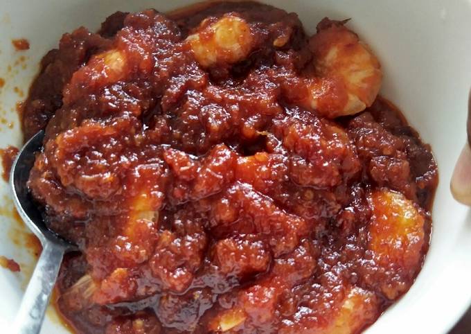 Resipi Udang sambal simple oleh Erin Naomei - Cookpad