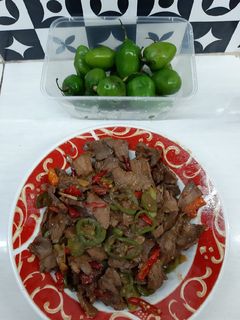 Resep Tumis Cabe Gendot Daun Pepaya oleh LilBie - Cookpad
