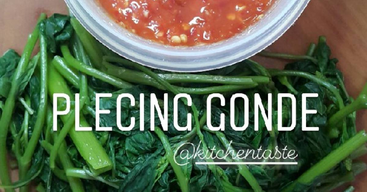 31 resep sayuran gonde enak dan sederhana ala rumahan - Cookpad