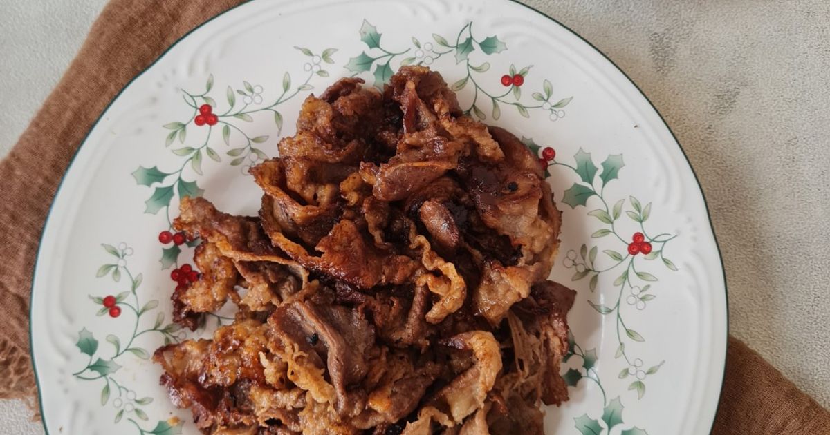 Resep daging slice bbq tanpa minyak wijen rumahan enak dan mudah - Cookpad