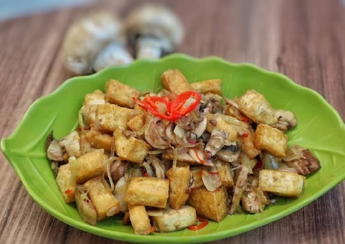 Resep Tahu jamur kancing oleh Shelly Tanadi - Cookpad