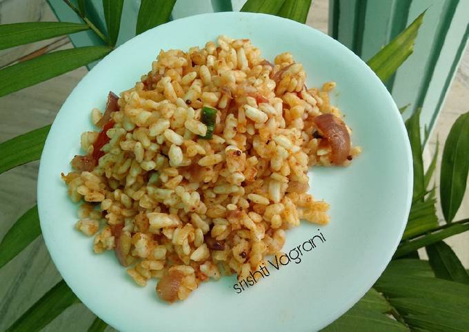 Masala Puffed Rice (murmura) Recipe by Minnie Vagrani - Cookpad