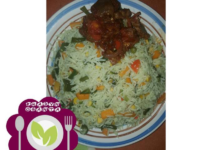 Basmati fried rice Recipe by Khadyn Oganta - Cookpad