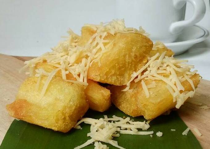 Resep Singkong Keju (Buat disimpen di Freezer) oleh mimidini - Cookpad