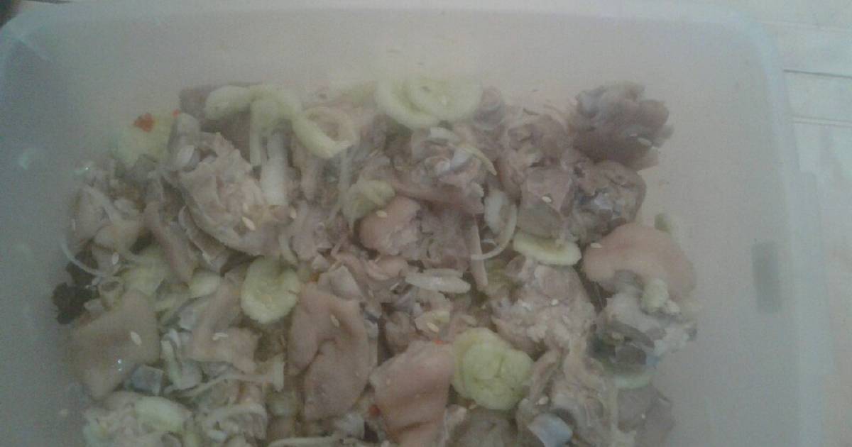 Saos de pata de puerco Receta de Vicente Livingston- Cookpad