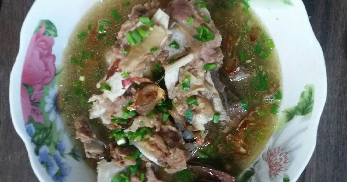 Resep sup tulang sapi jahe rumahan enak dan mudah - Cookpad