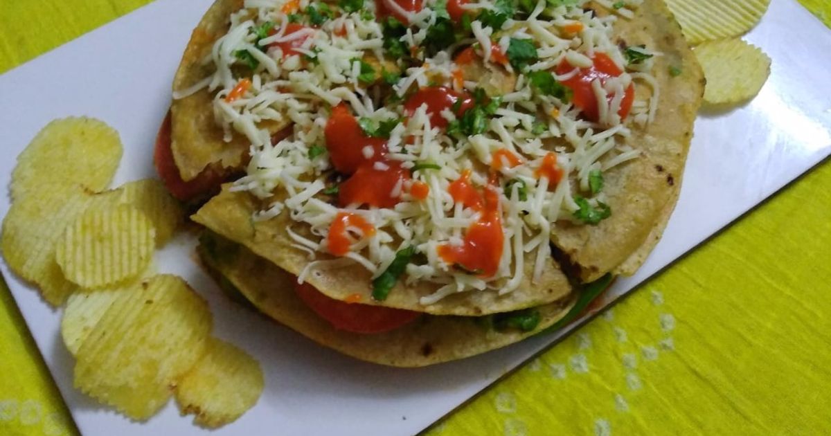 Bombay Chapati Sandwich Recipe by Purvi Modi - Cookpad