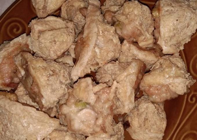 Resep Tahu walik (balik) isi ayam crispy no blender oleh dr Widya /mama ...