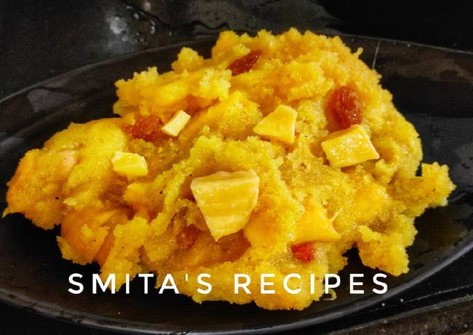 Jackfruit samolina dessert Recipe by Smita Kiran Patil - Cookpad