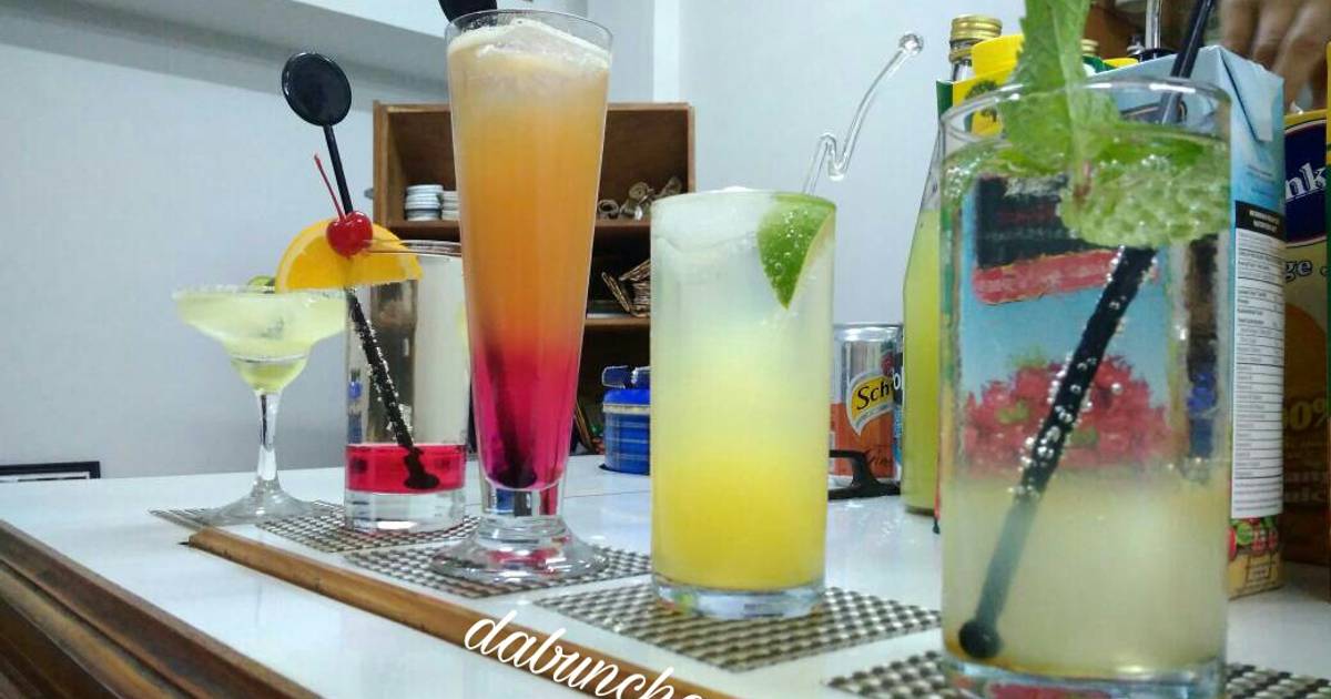 Resep Cocktails be a Moctails oleh Sisca Noviany - Cookpad