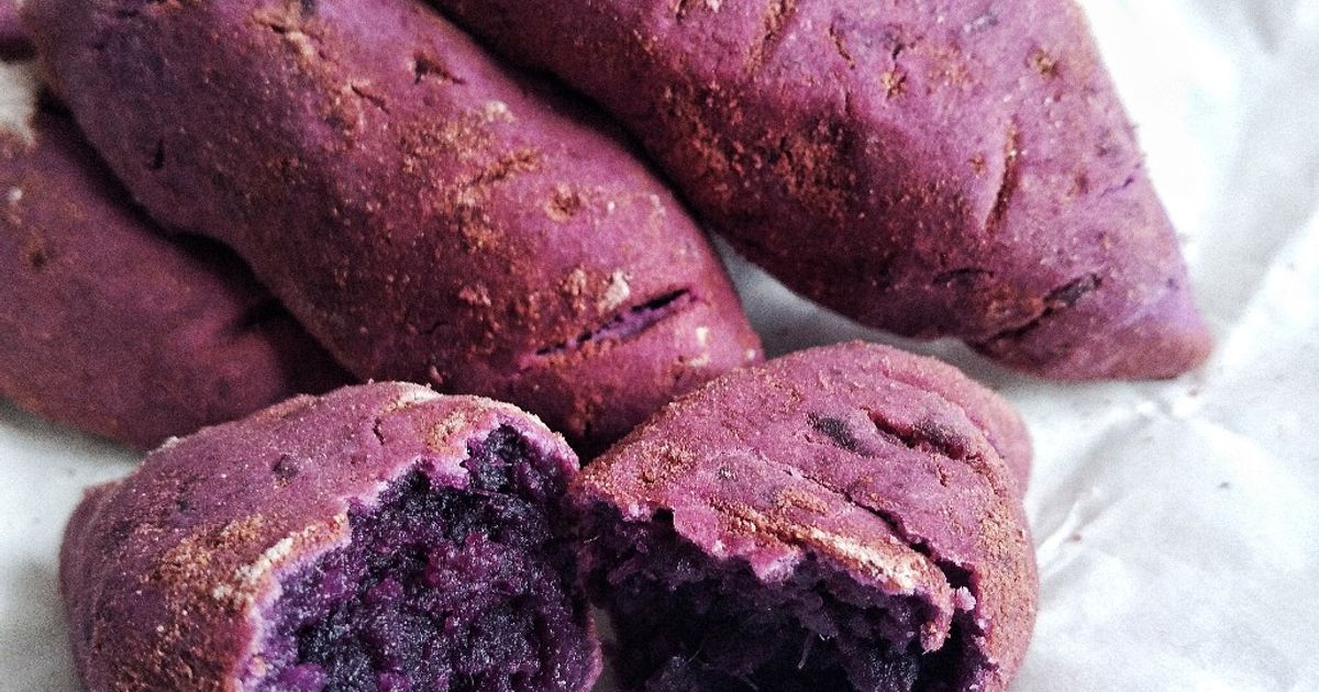 Resep goguma ppang ubi ungu rumahan enak dan mudah - Cookpad