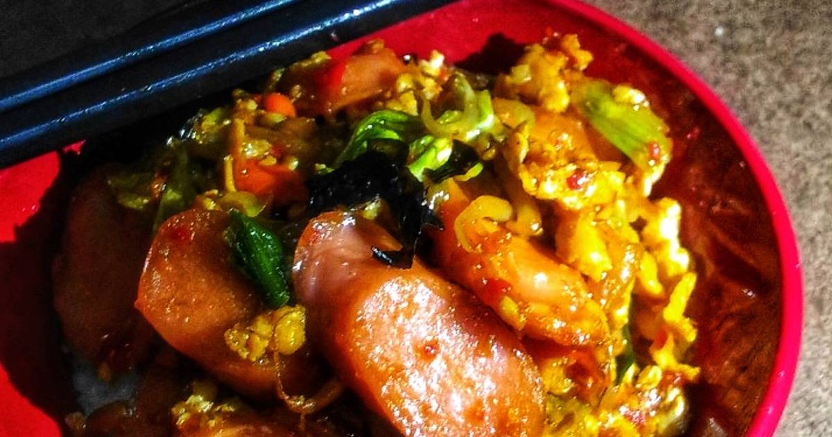 Resep Crazy rice bowl alias nasi gila oleh Annisa Rahayu - Cookpad