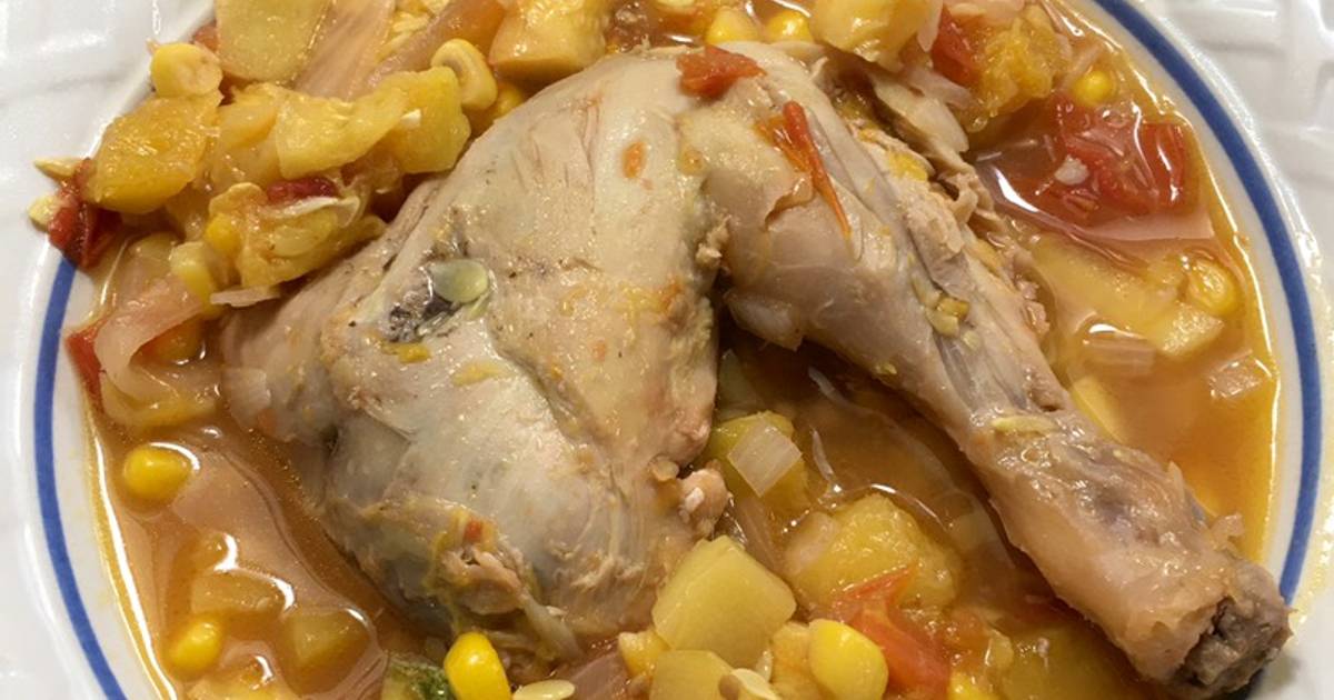 Calabacitas con elote y pollo - 51 recetas caseras- Cookpad