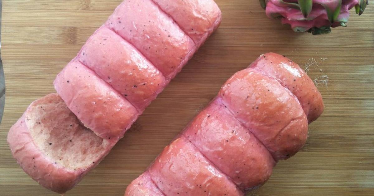 Resep Roti Tawar Buah Naga Merah Oleh Nur Afriyani Cookpad