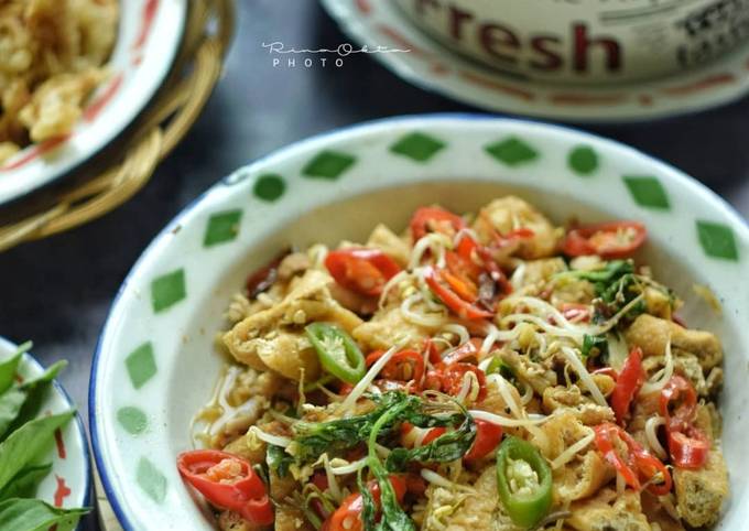 Resep Tumis Lombok Tahu Gembos oleh Rina Okta - Cookpad