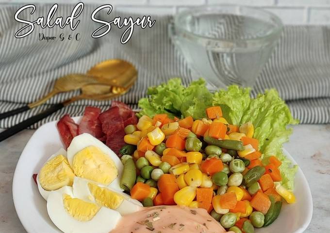 Resep Salad sayur oleh Dapur G & C - Cookpad