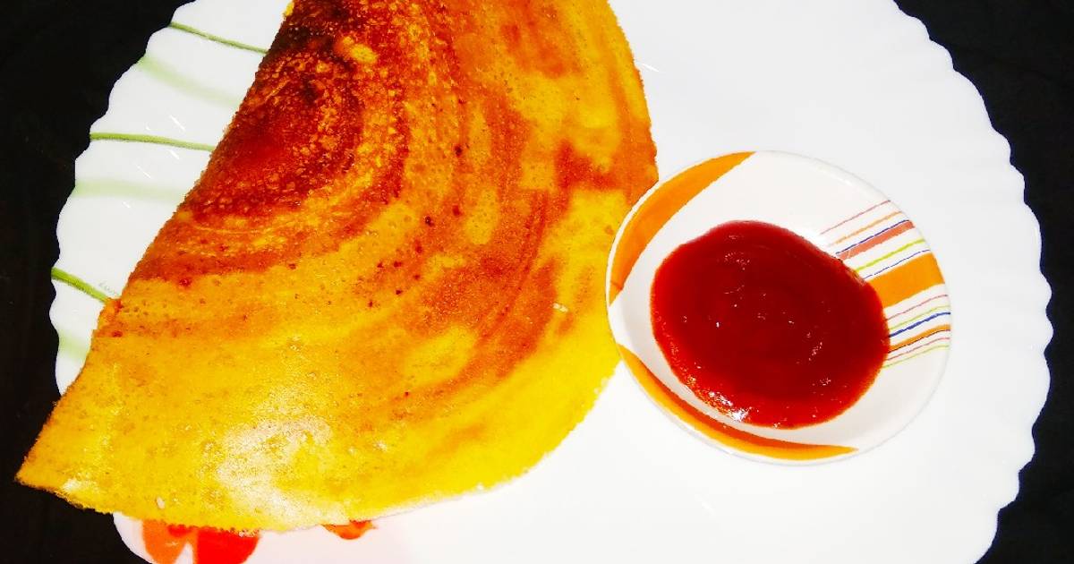 Besan Paneer Dosa Recipe by Manisha's Desi kitchen - Cookpad