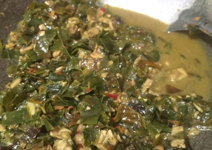 Resep Sayur Daun Melinjo dan tempe (jangan so) oleh Indit ...