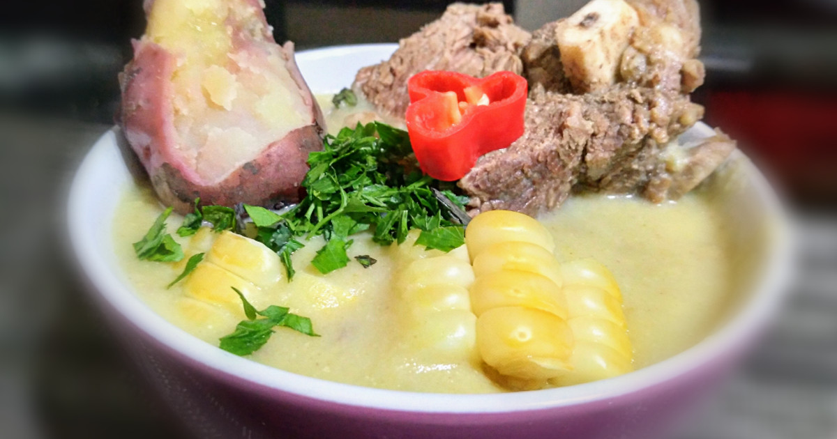 Sopa De Chochoca (Maíz Molido)👍🇵🇪 Receta de Lily Correa - Cookpad