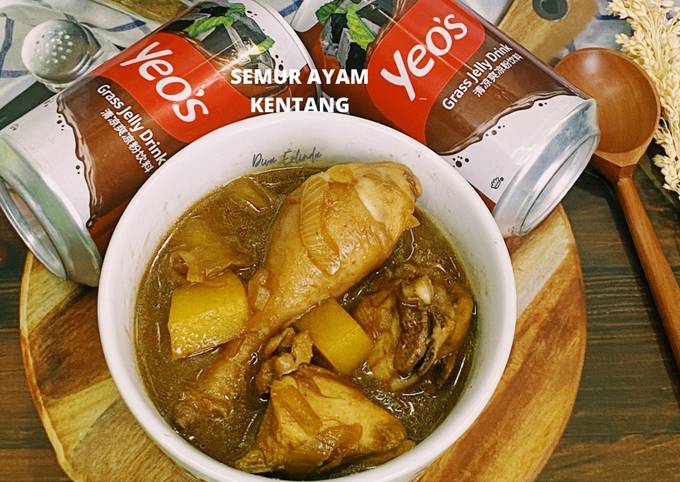 Resep Semur Ayam Kentang oleh Agustina Erlinda - Cookpad