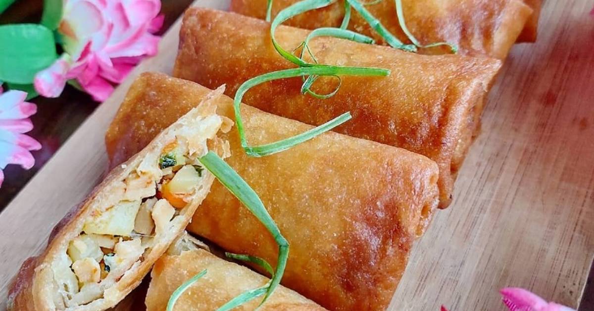 Resep Lumpia Isi Daging Sayuran oleh Julia Selinda - Cookpad