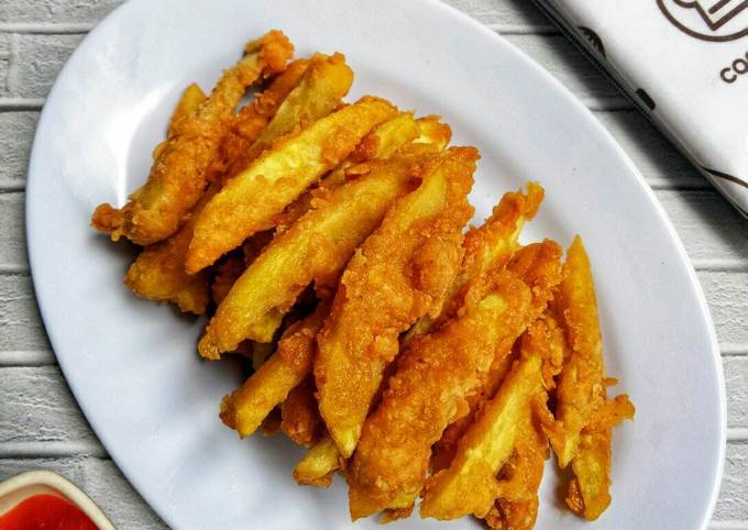 Resep Kentang Crispy oleh Ayu (Mama Aura) - Cookpad