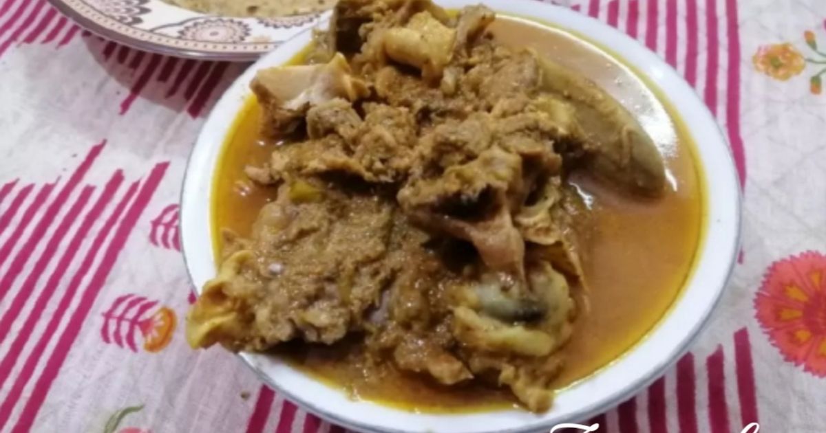 Sira Masala/Goat Head Yoghurt Gravy Recipe by ZMA - Cookpad