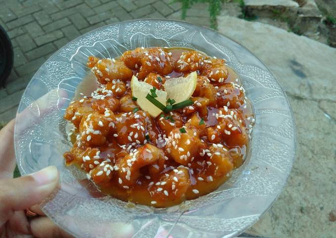 Resep Ayam saus lemon oleh Febie Kurnia - Cookpad