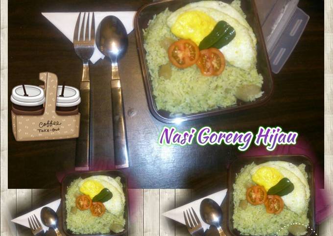 Resep Nasi Goreng Hijau oleh shanty - Cookpad Resep Nasi Goreng Hijau oleh shanty - Cookpad