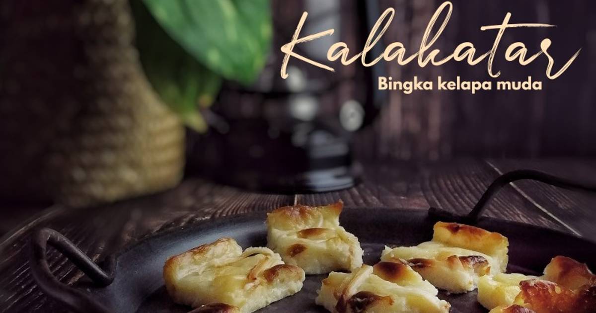 Resipi Kalakatar - Bingka Kelapa Muda oleh Mardiana Jaafar - Cookpad