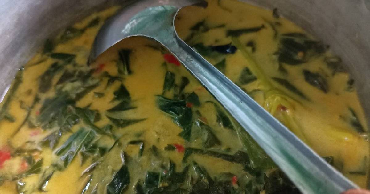 Resep Gulai Daun Ubi (Gulai Daun Singkong) oleh Dapoer BunaKet - Cookpad