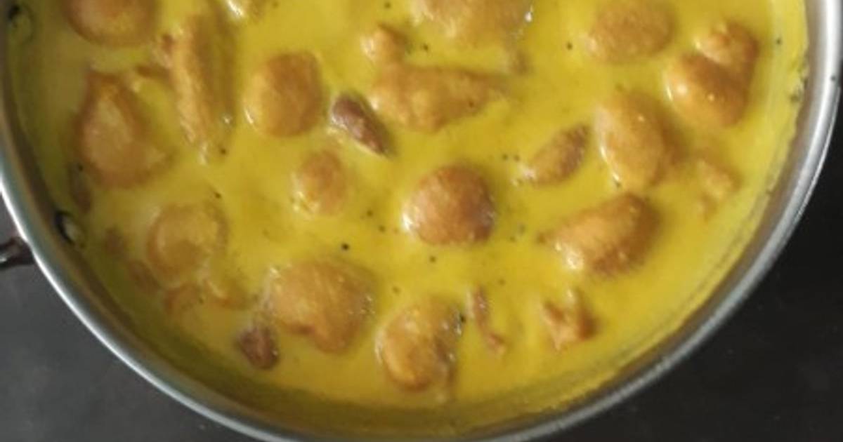 Besan pakore kadhi Recipe by gargi joshi - Cookpad