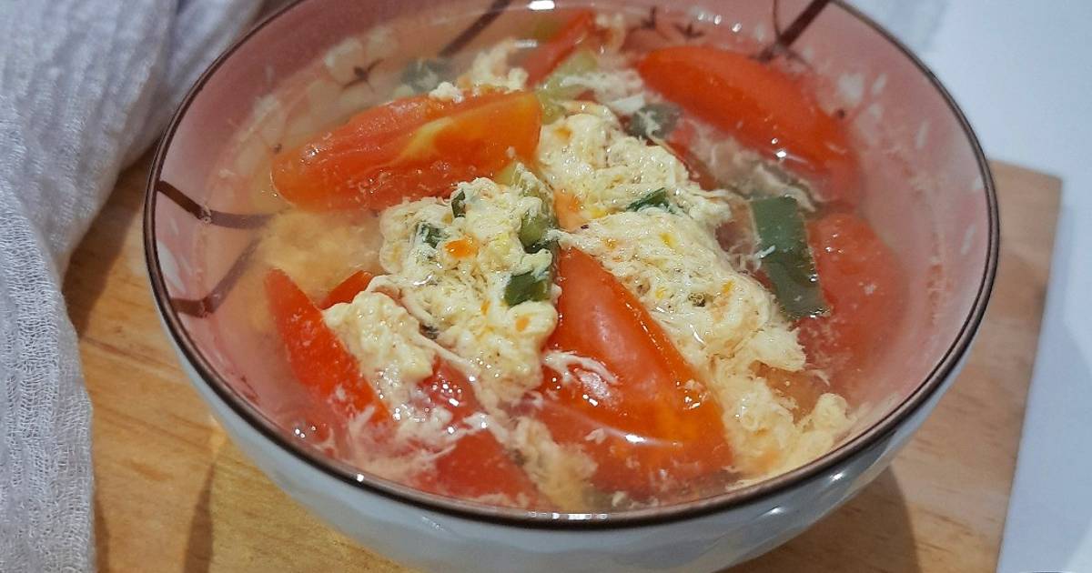 Resep 1043. Sup Tomat Telur Praktis oleh Dapur Ibuk Kayana - Cookpad