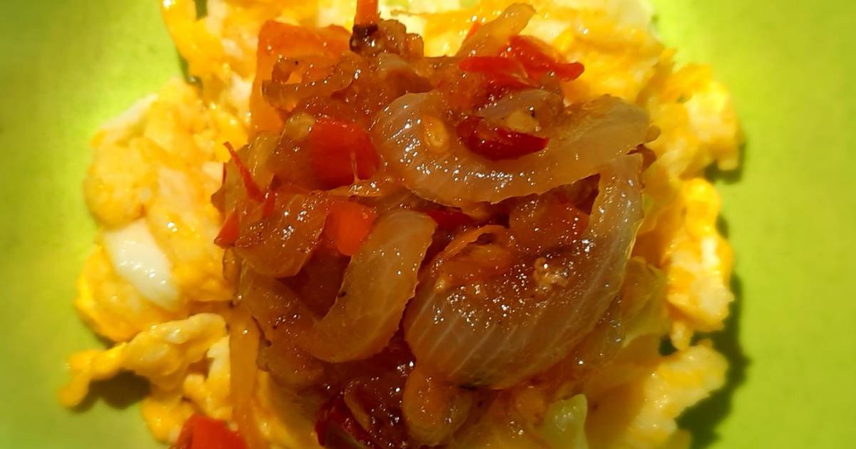 223 resep scramble egg onion enak dan mudah - Cookpad