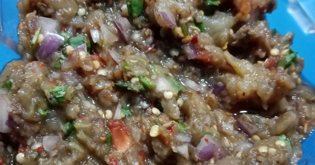Bengun Ka Bharta Recipe by Muhammad Huzaifa - Cookpad