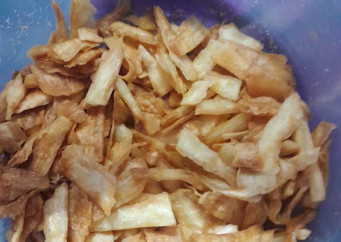 Resep Keripik singkong jadul oleh Retno Ajeng - Cookpad