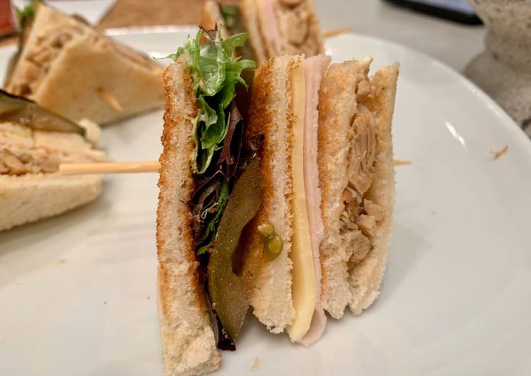 Sándwich Vips Club Receta de Marta Martin - Cookpad