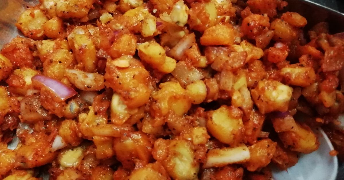 Sweet Corn Chat Recipe by Dinky
