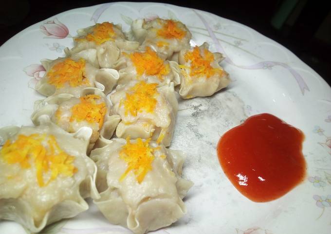 Resep Dimsum Ayam Wortel oleh Afifah Setia Iklas - Cookpad