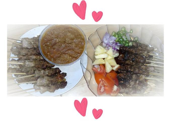 Resep SATE SAPI & SATE KAMBING UMMAMAY 🍡 oleh Rieda Swandy - Cookpad