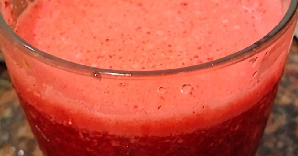 Jugo Rojo Nutritivo Receta de Gi Muzzo