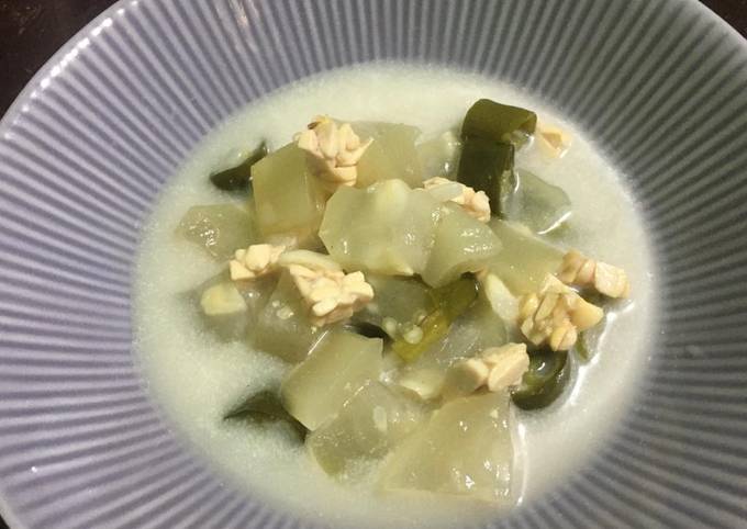Resep Lodeh labu air+tempe oleh widianti - Cookpad