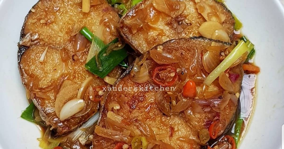 Resep Tenggiri kecap oleh Xander's Kitchen - Cookpad