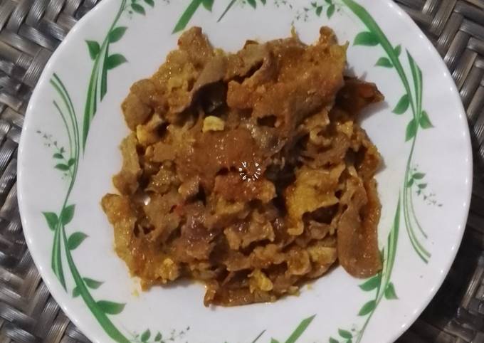 Resep Daging slice bumbu kari oleh Ani Brilian - Cookpad