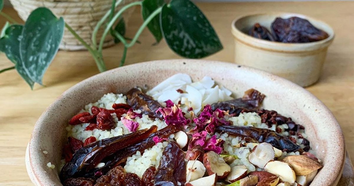 Resep Seffa (Sweet Couscous) Vegan Dessert Ala Maroko oleh NatureAhead ...