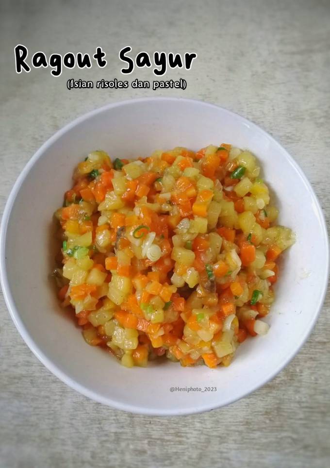 Resep Ragout Sayur Isian Risoles dan Pastel oleh Heni Nur - Cookpad