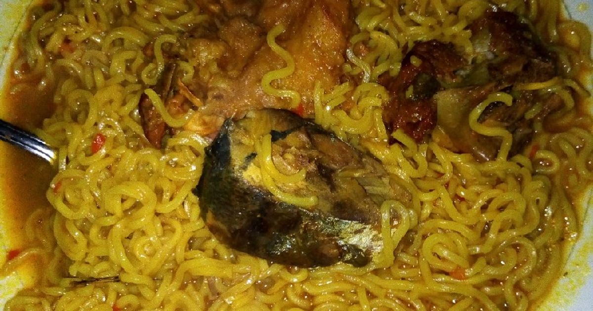 Indomie With Meat And Fish Recipe by Nafisah Hadi Amin - Cookpad